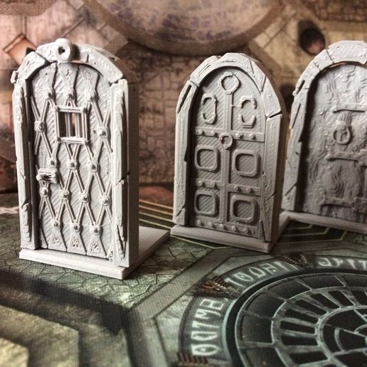 🚪 Massive Darkness doors・ STL File for 3D printing・Cults