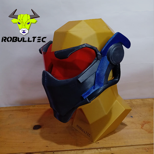 🫡 Soldier 76 mask | Overwatch・ STL File for 3D printing・Cults