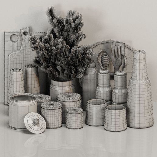 🔪 Kitchen accessories 3 3D model・ 3D File for 3D printing and ...