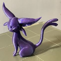 3D print FREE espeon - POKÉMON FIGURINE - 3D PRINT MODEL • made with Elegoo Mars 2 Pro・Cults