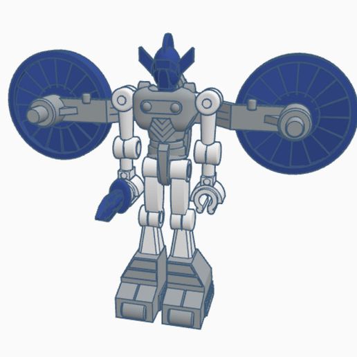 🦸 Acroyear Air Guardians Micronauts・ STL File for 3D printing・Cults