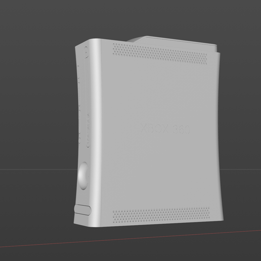 🗺️ xbox-360-pro game console model・ STL File for 3D printing・Cults