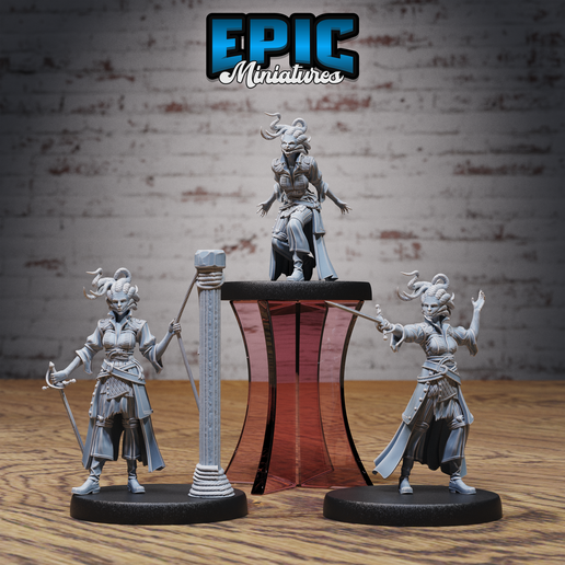 🏴‍☠️ Gorgon Pirate Set ‧ DnD Miniature ‧ Tabletop Miniatures ‧ Gaming ...