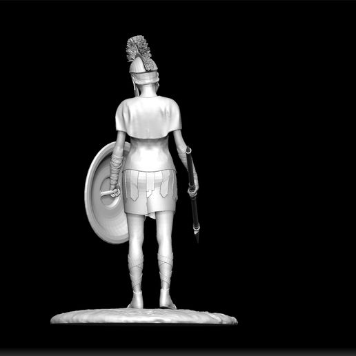 STL file Female Spartan 3D Print Model - Warrior STL File - Ancient ...