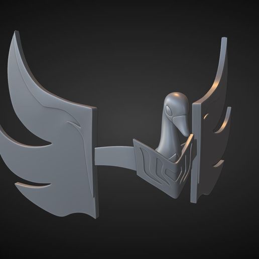 🦢 Armor of Swan - Hyoga - saint seiya・ 3D File for 3D printing・Cults