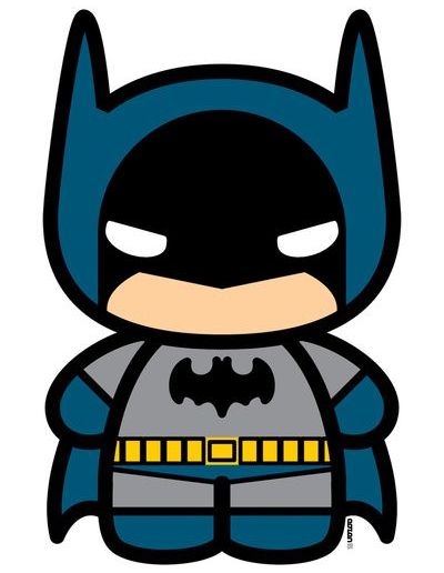Dessins Chibi De Batman Men Are Brave Batman Sticker | TeePublic