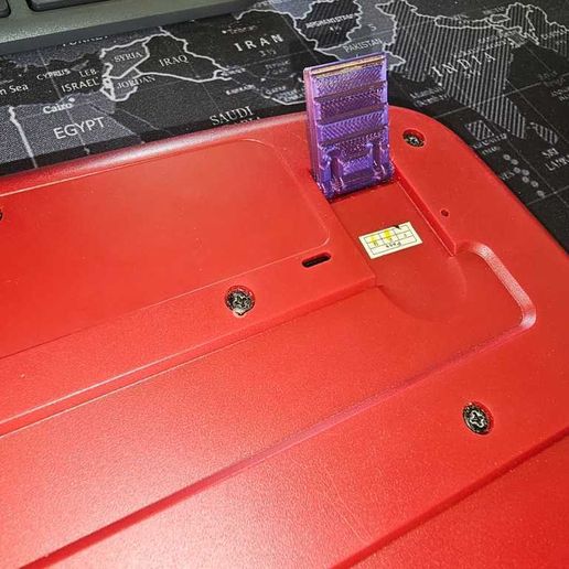 Free 3D file Logitech K330 keyboard clip ⌨️ ・3D printing idea to ...