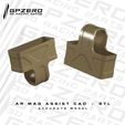 ⚙️ AR MAG ASSIST ACCURATE REPLICA CAD + STL・ STL File for 3D printing・Cults