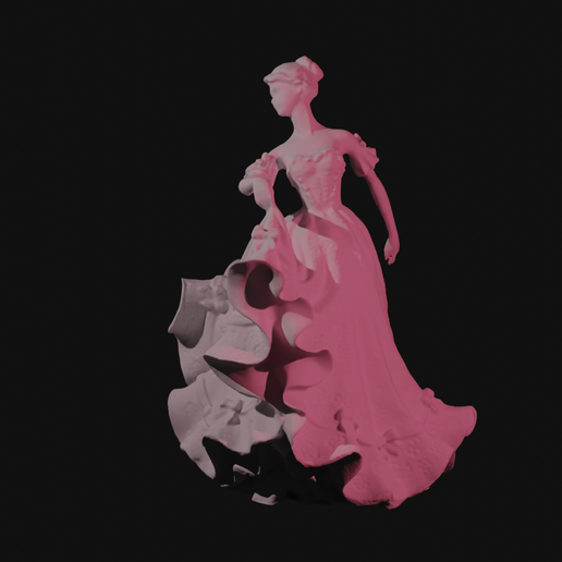 👸 Ball Room Dancer Disney princess beauty and the beast bell・ STL File ...