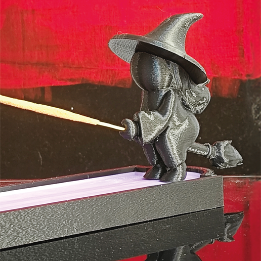 🧙‍♀️ Witch Incense Burner・ STL File for 3D printing・Cults