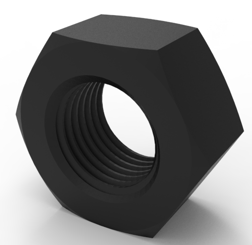 🔩 NUT M52-M100 (PACK)・Free STL File for 3D printing・Cults