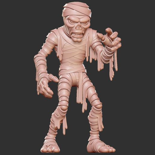 👻 The Mummy・ STL File for 3D printing・Cults
