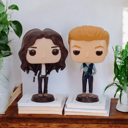 ♀️ The Mentalist- Patrick Jane and Teresa Lisbon Characters as Funko ...