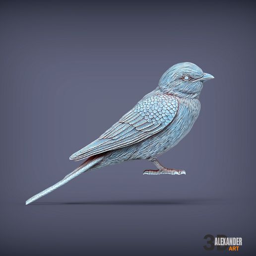 🐦 swallow bird 3D print model・ STL File for 3D printing・Cults
