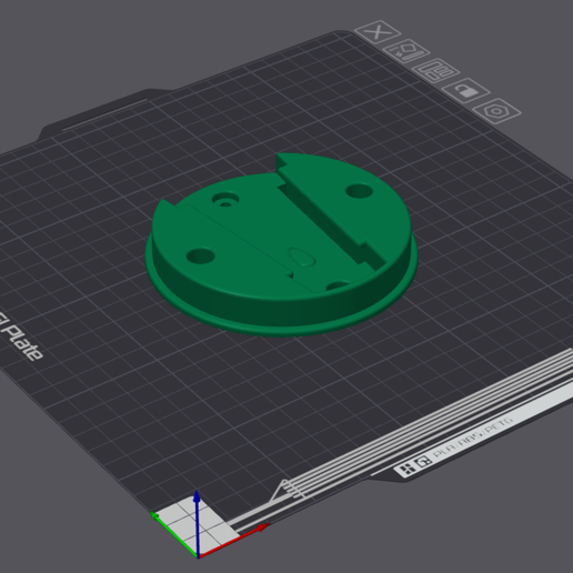 Free 3D file Catch Cover Quick Disk Wall Mount 💾 ・3D printing idea to ...
