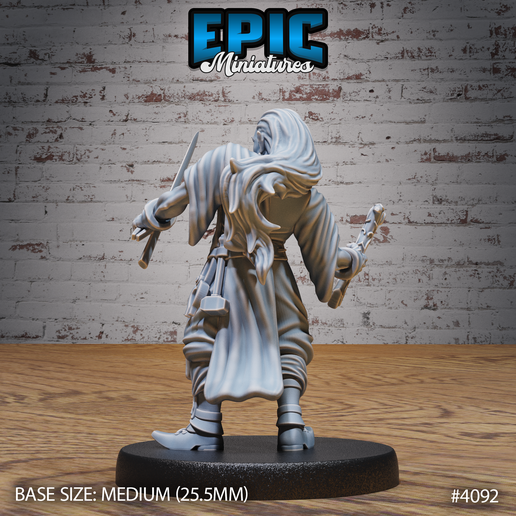 3D file Elf Villager Blacksmith ‧ DnD Miniature ‧ Tabletop Miniatures ...
