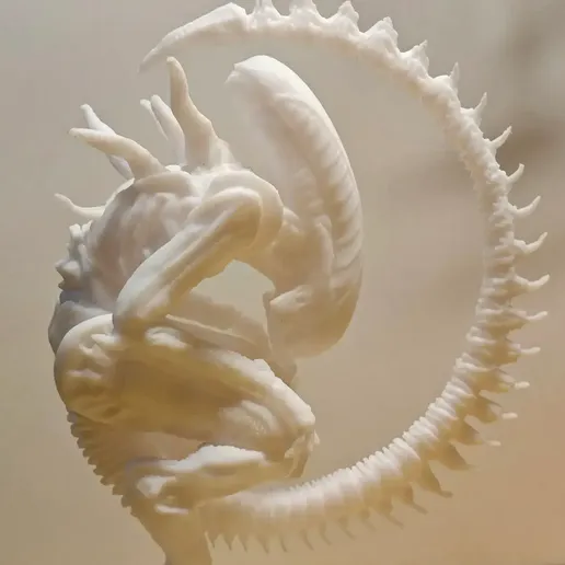 3D file alien Xenomorph STL zip 👽 ・3D printable design to download・Cults