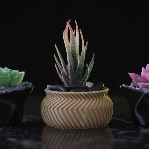 🪴 Swayn - Planter・ STL File for 3D printing・Cults