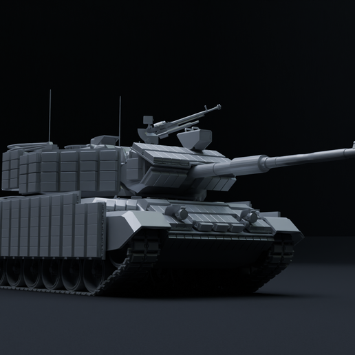 3D file Leopard 1A5 AFU with Kontakt 1 ERA 🐆 ・3D printer model to ...