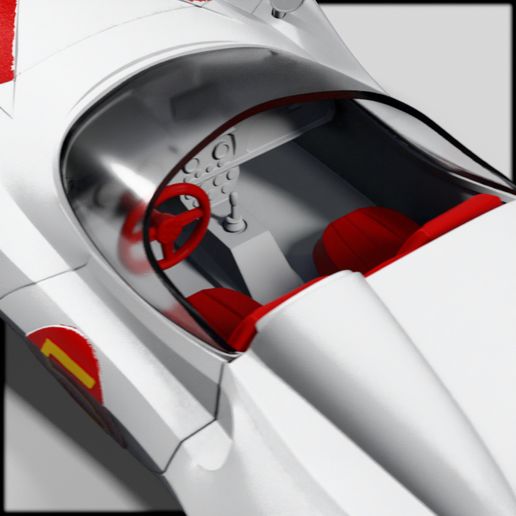 🚗 Mach 5 Replica 3D Model - Speed Racer Iconic Car・ STL File for 3D ...
