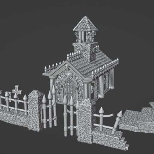 🎲 Undead Crypt・Free STL File for 3D printing・Cults