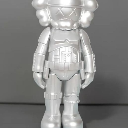 🗿 KAWS・ OBJ File for 3D printing・Cults
