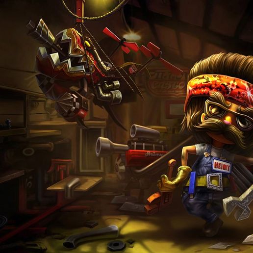 STL file Piltover Customs Heimerdinger - 12 Variant Print Pack (League ...