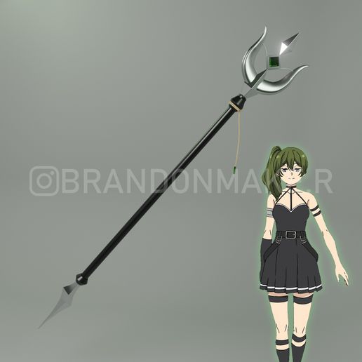 🔚 Übel Staff for Cosplay - Frieren: Beyond Journey's End・ 3D File for ...