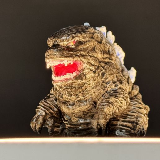 👾 Godzilla Mini・Free STL File for 3D printing・Cults