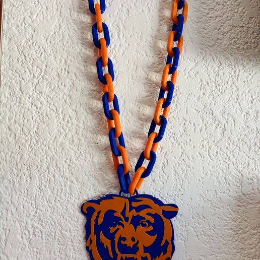 🏈 CHICAGO BEARS CHAIN・ STL File for 3D printing・Cults