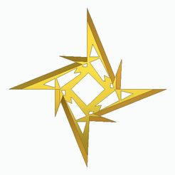 Download 1 3D model from Ninja stars listed by ZeyNes_Art • 3D printer ...