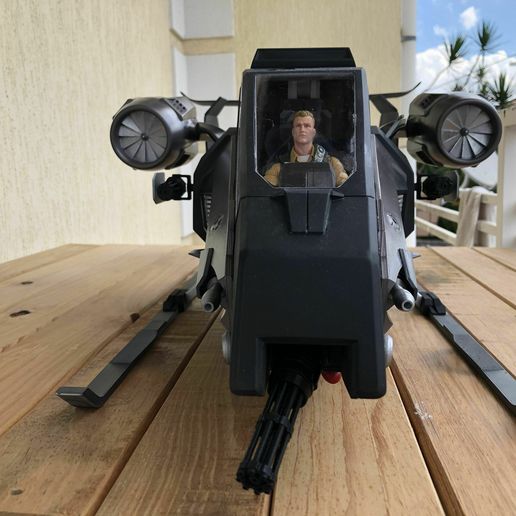 ️ DragonHawk VTOL & Rattlesnake L.A.N.G. for 1:12 (6"/15cm) figures・ 3D ...
