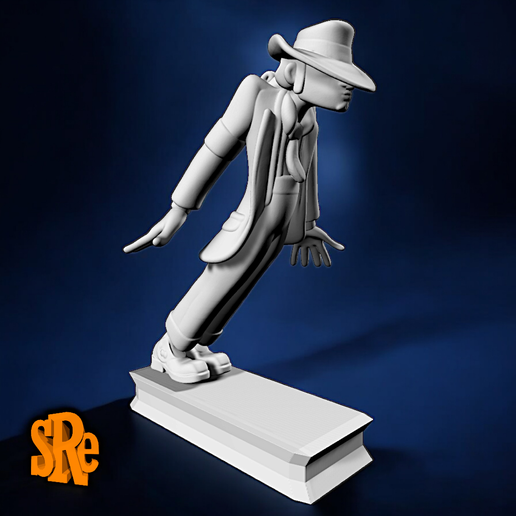 Archivo STL Michael Jackson Cartoon 🪨 (3MF)・Modelo para descargar y ...