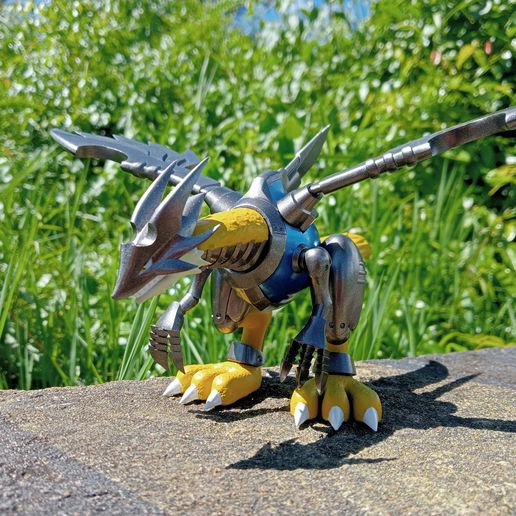 🐉 Digimon - Raptordramon/Reptiledramon・ STL File for 3D printing・Cults