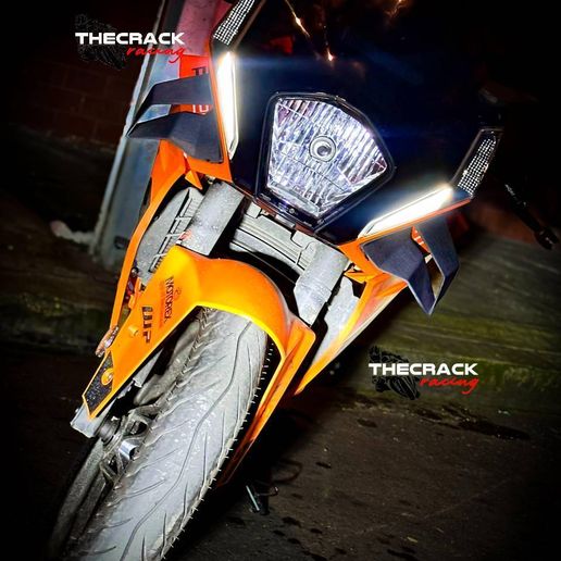 🪶 Winglet V.01 / Spoiler / spoiler for KTM RC 200-390 2022-2024 MotoGP ...
