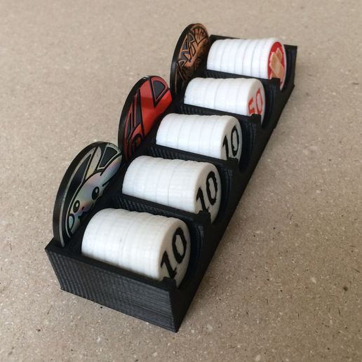 🐉 Pokemon Token Tray・Free 3D File for ・Cults