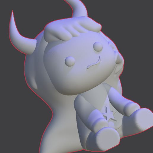 👾 VEROSIKA MAYDAY CHIBI / Helluva Boss・ 3D File for 3D printing・Cults