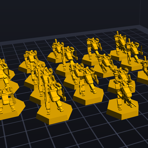 ⚙️ HGB flet scale Jerboa・Free STL File for 3D printing・Cults