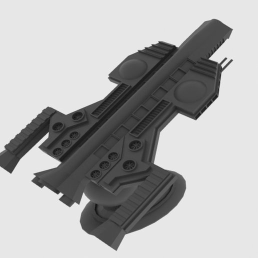 🚀 Antonov An Te-900 Spaceship・ STL File for 3D printing・Cults