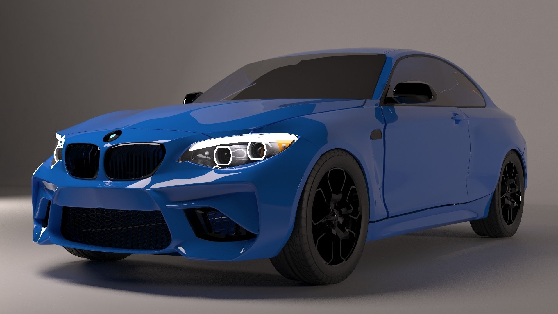 Download OBJ file BMW M2 • 3D printing object ・ Cults