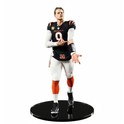 🏈 Joe Burrow Collectible Figure・ OBJ File for 3D printing・Cults