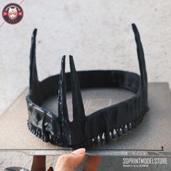 3D print Planet of the Apes Caesar Crown Cosplay Props・Cults