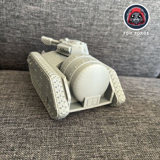 🪖 FDMHOUND heavy flamethrower tank for Grimdark Future Human Defence ...