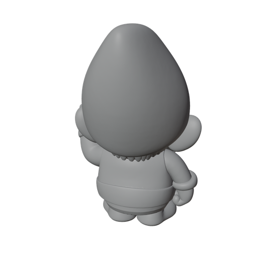 👾 Cute Garden Gnome – STL and GLB 3D Print Model・ STL File for 3D ...