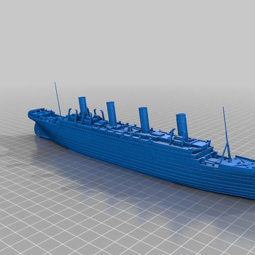Free 3D file HMHS Britannic ⭐ ・3D printing design to download・Cults