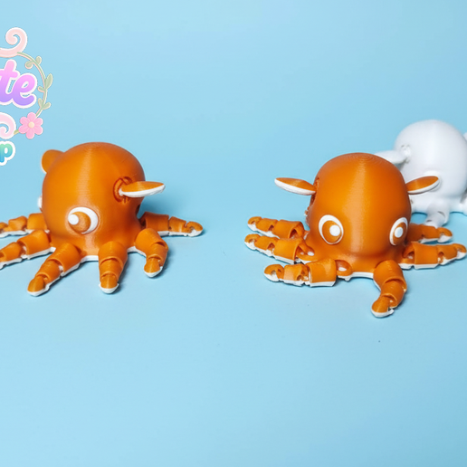 🐙 Dumbo Octopus・ STL File for 3D printing・Cults