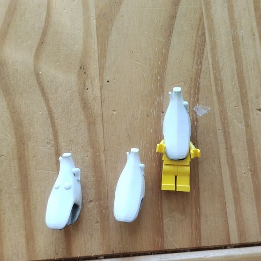 🧱 Fortnite peely brick minifigure head・Impresión 3D con la impresora 3D ...