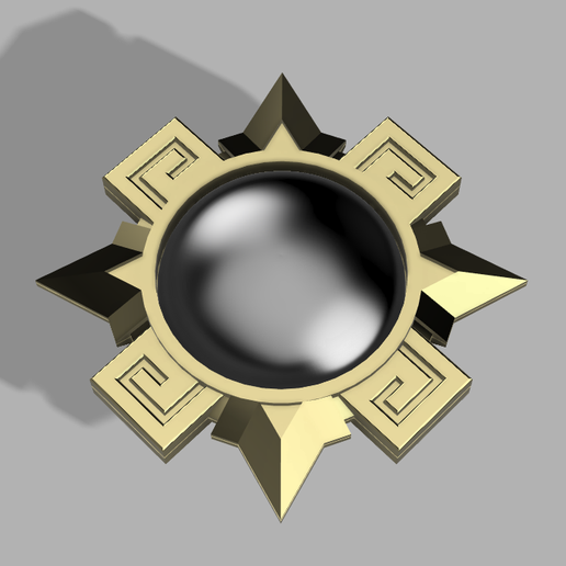 🎭 Natlan VISION - GENSHIN IMPACT・ STL File for 3D printing・Cults