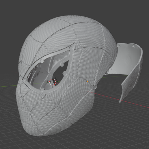 STL file spiderman mask 🦸‍♂️ ・3D printer model to download・Cults
