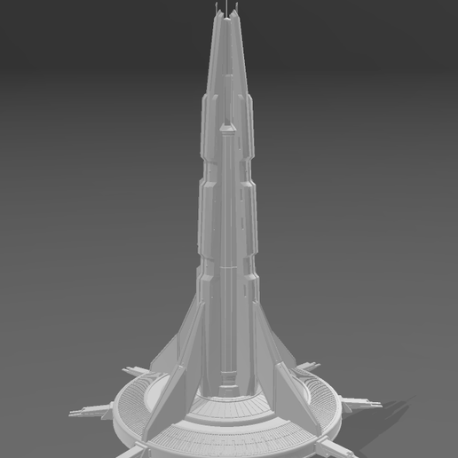 🖖 STO - Federation - Strongpoint-class Starbase One・Free STL File for ...